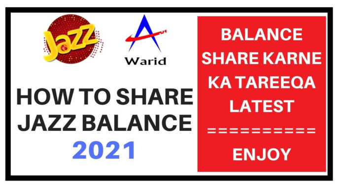 How to share jazz balance - Tech Search - TechFind.Net
